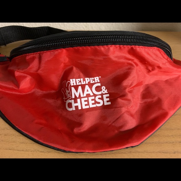 Other | Brand New Helper Mac Cheese Fanny Pack Red Black | Poshmark